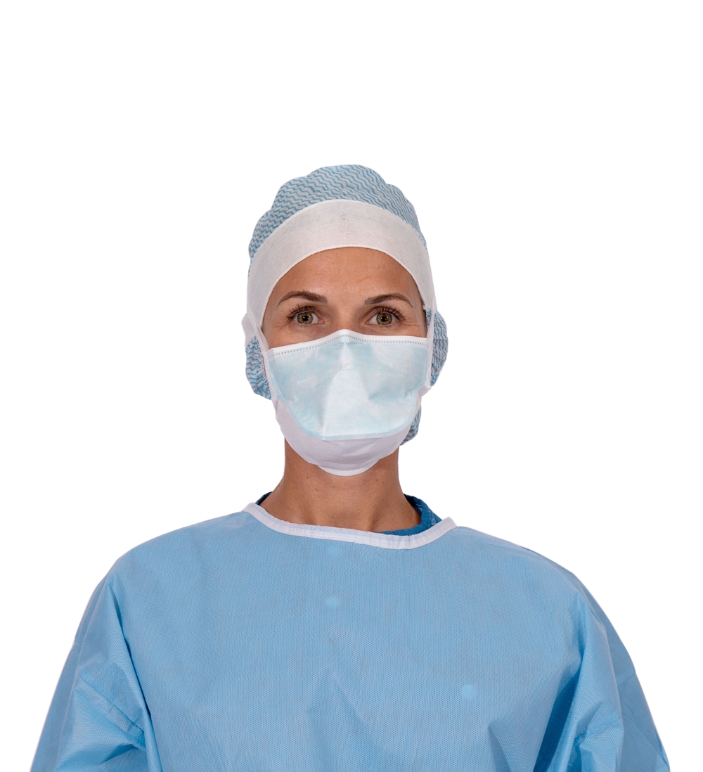 evercare® Medical face mask Duckbill with tie-bands, type II and IIR ...