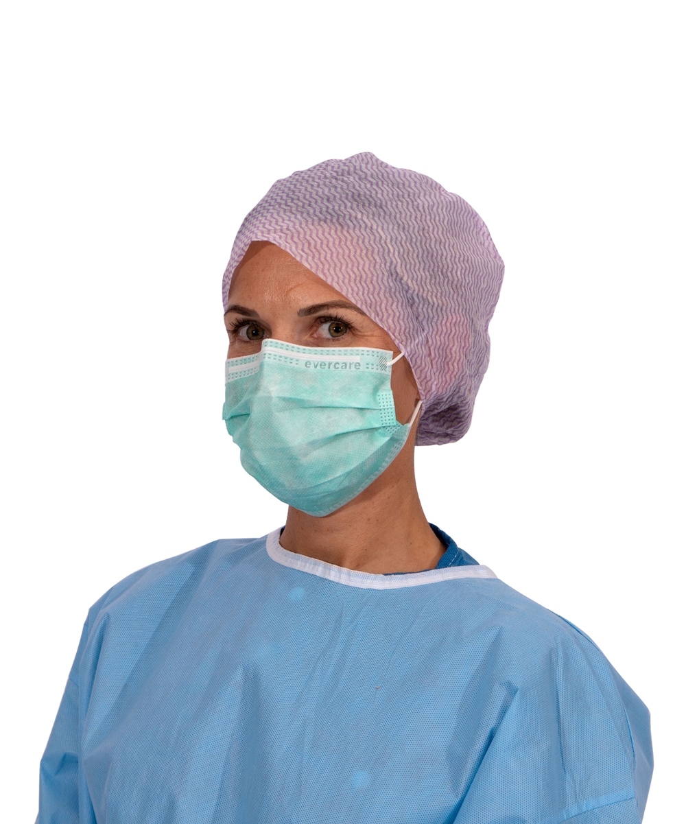 evercare® Medical face mask Multifix Guardline, standard, with earloops ...