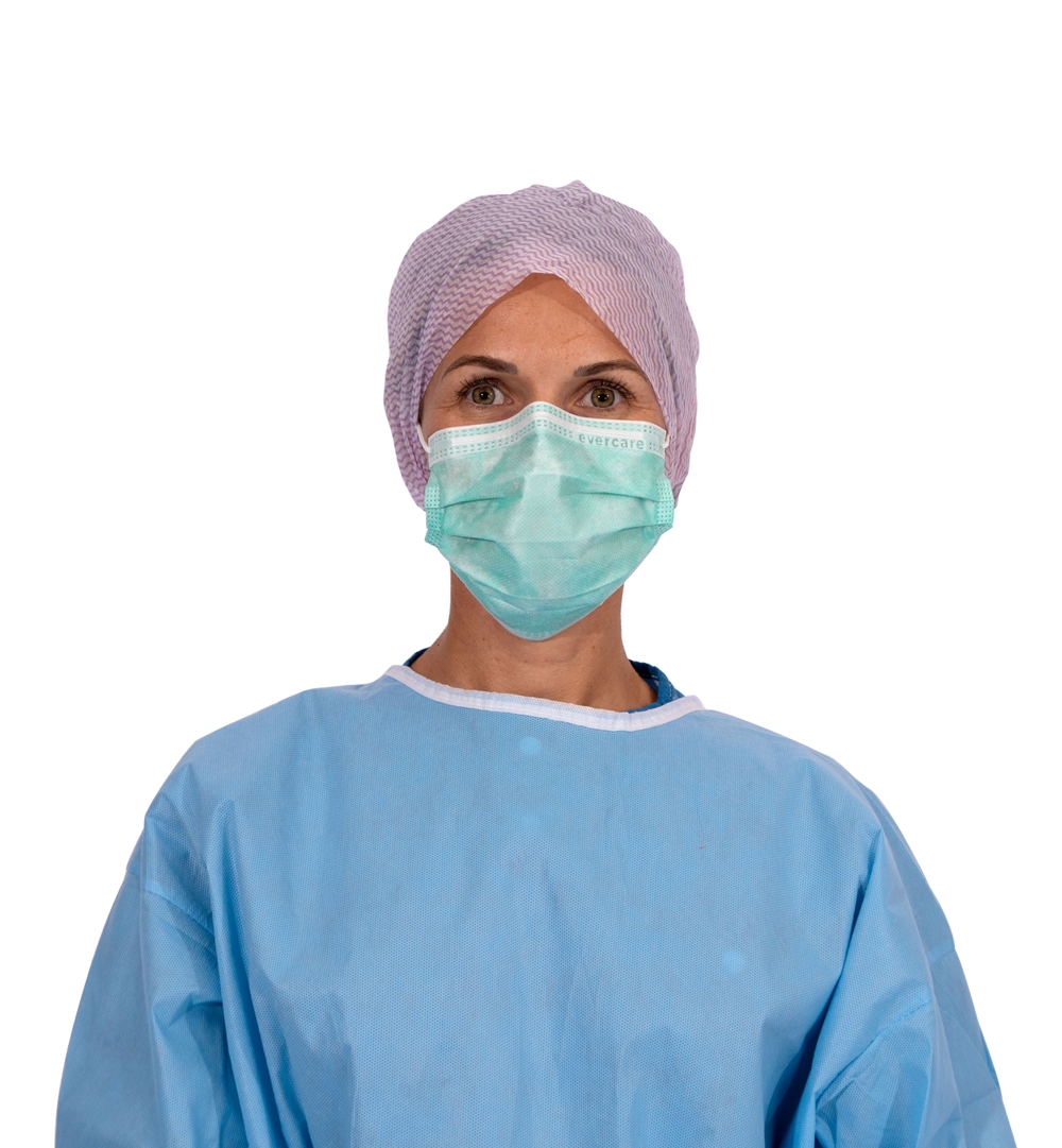 evercare® Medical face mask Multifix Guardline, standard, with earloops ...